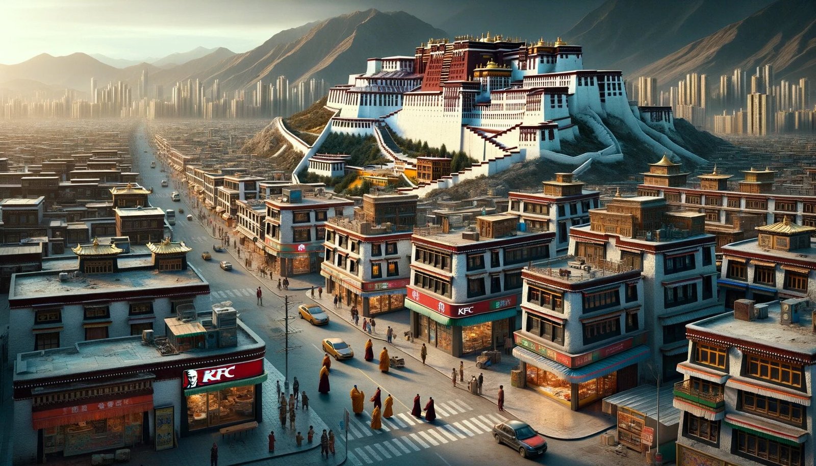 Lhasa's Transformation: From Ancient City to Modern Hub
