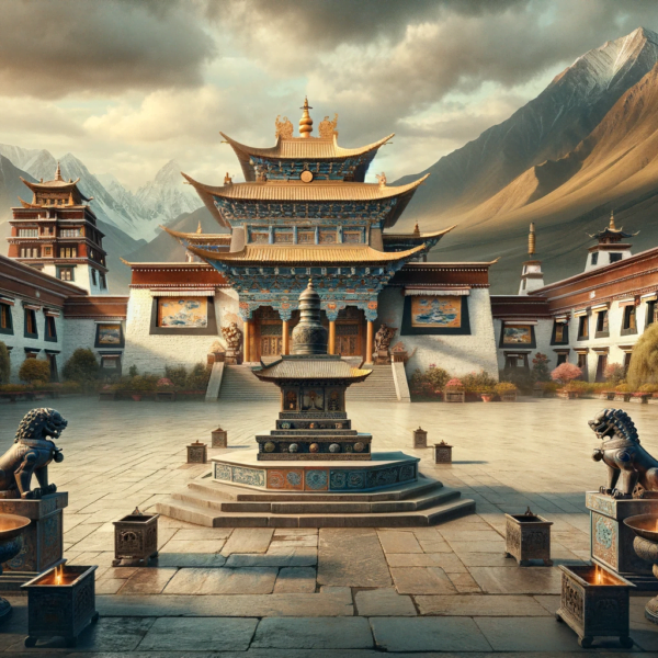 Explore Meru Nyingpa Temple in Lhasa: A Tibetan Buddhist Hub