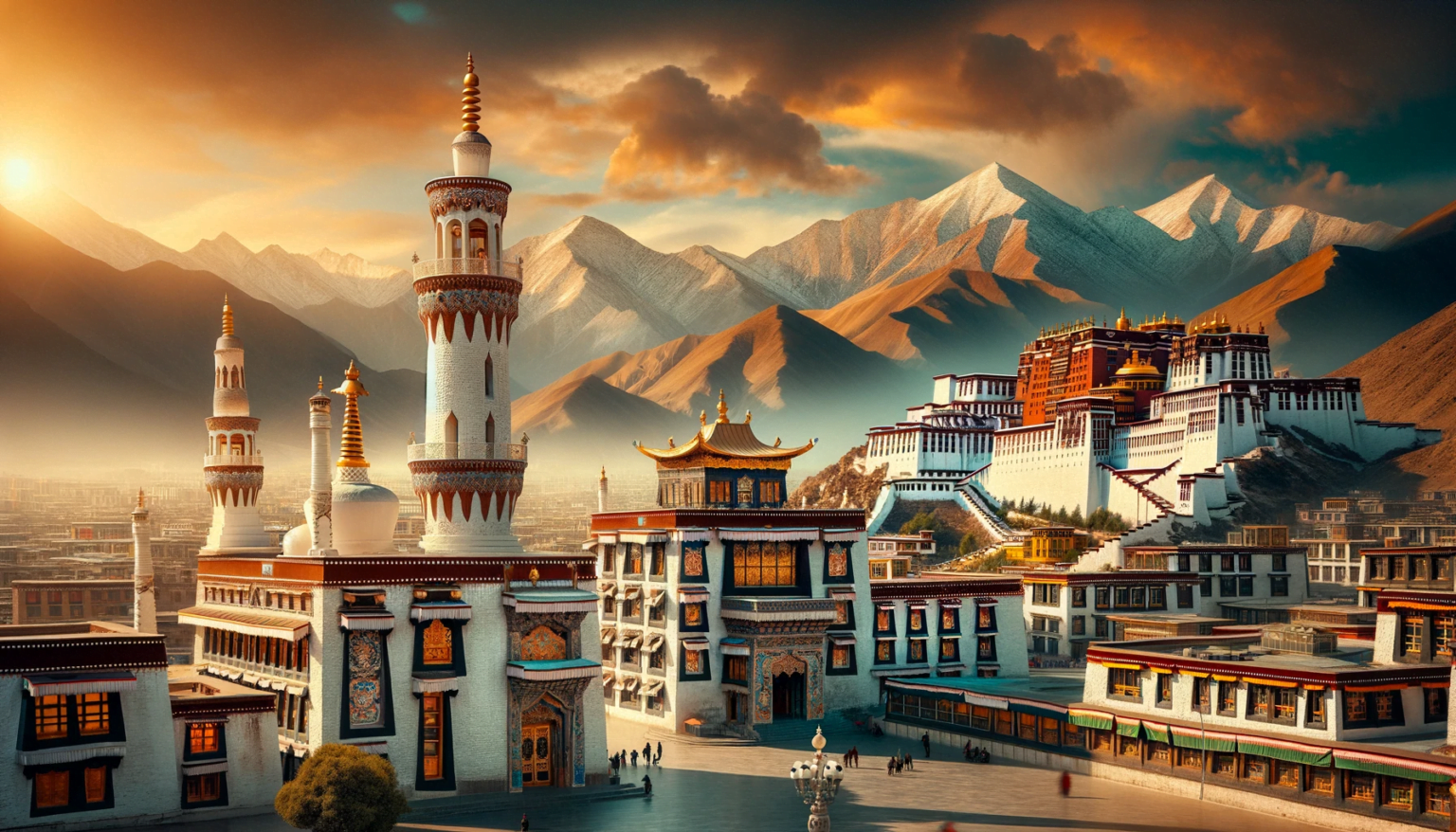 Exploring the Popular Lhasa Mosque: A Journey Through Its Islamic in Tibet
